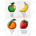 32 English-thai Fruits Flashcards, Learning Thai, Flashcards Pdf ...