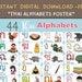 Thai Alphabets Poster High Resolution PDF Learning Thai - Etsy