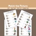 Thai Alphabet, Picture Matching to Letter, Game Worksheet, 44 Alphabets ...