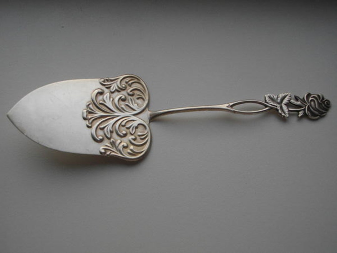 Antique Silver Dessert/pie Server, Serving Spoon, Cake Slicer, Dessert ...