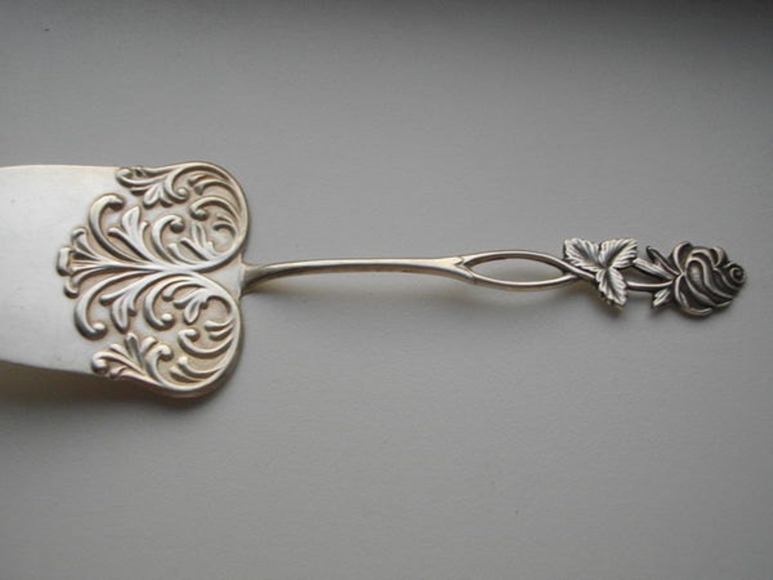 Antique Silver Dessert/pie Server, Serving Spoon, Cake Slicer, Dessert ...