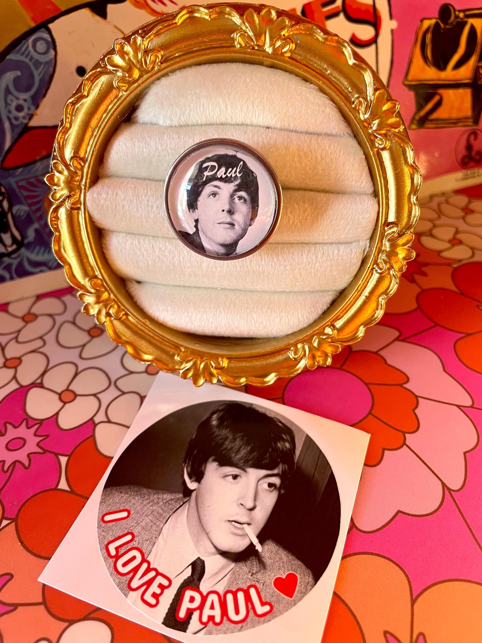 BEATLES RING - Paul Mccartney (stainless) - Etsy