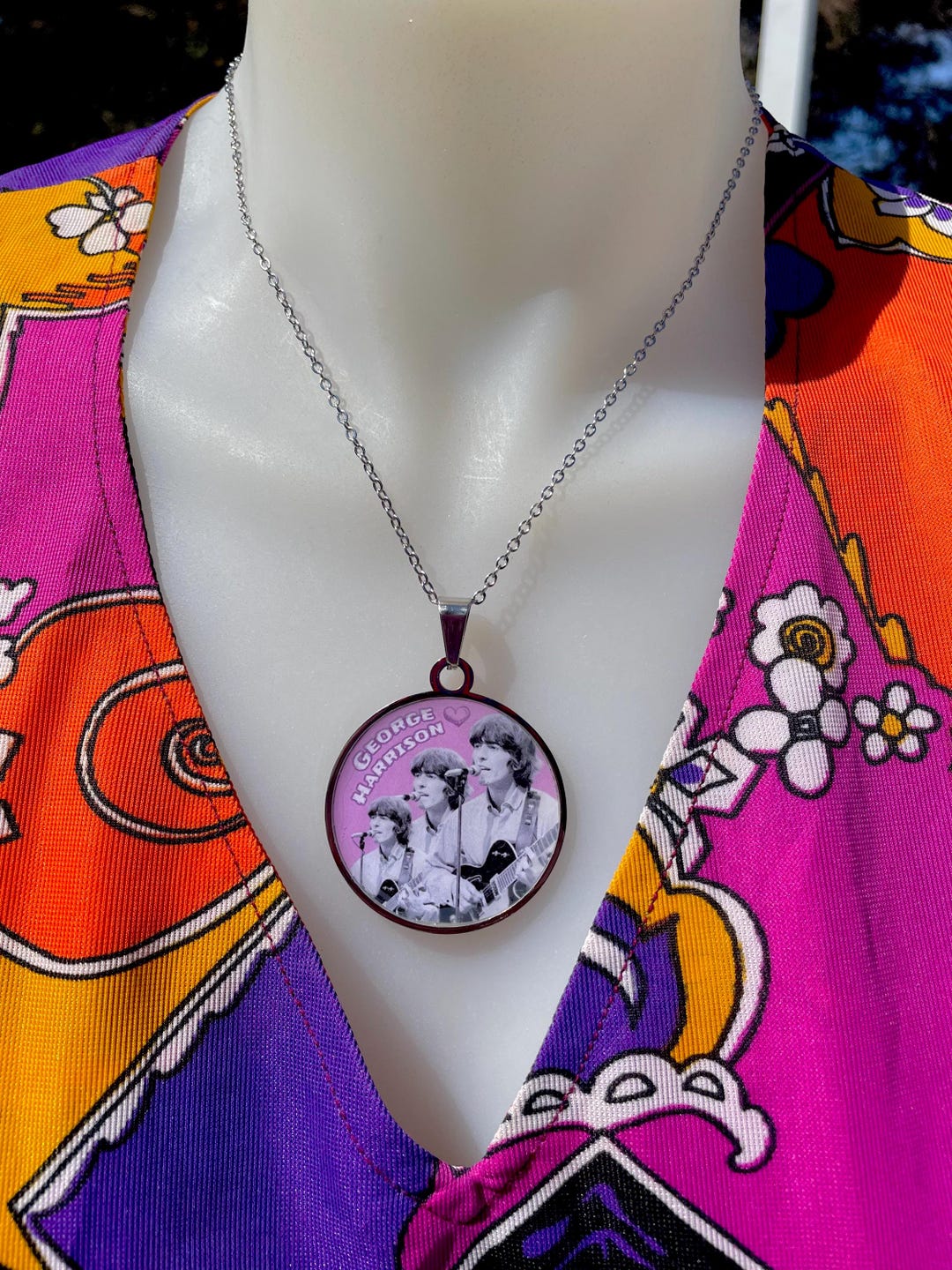 George Harrison Necklace - Etsy