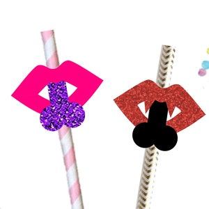 Vampire Straws for Adults Fangs Halloween Straws Giving Head - Etsy