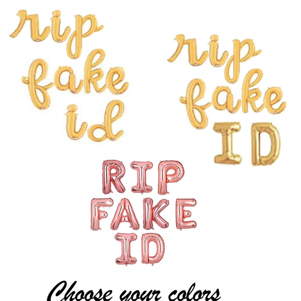 Rip Fake Id - Etsy
