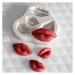 Lips Mold Silicon, Resin, 3D Puckered Mouth Mold, Fondant Mold ...