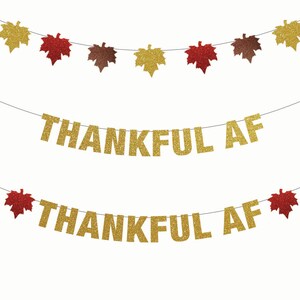 Thankful Banner, Thanksgiving Banner, Thanksgiving Party, Thankful ...