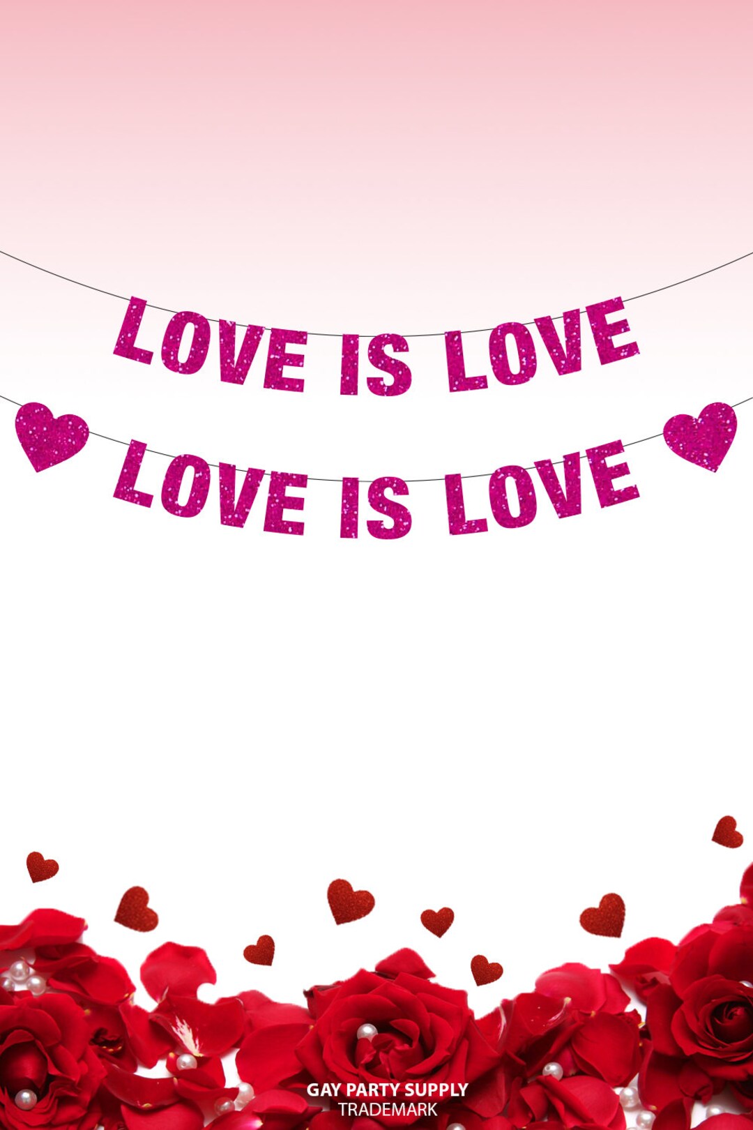 Love is Love Sign, Love is Love Banner, Gay Pride Banner, Lesbian Pride ...