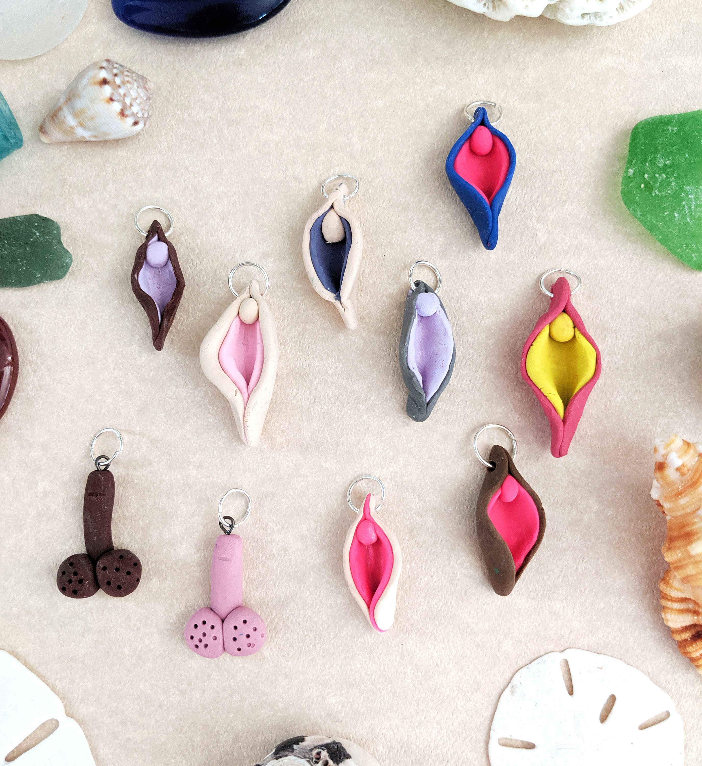 Vagina Jewelry For A Vulva Necklace Bracelet Earring Vulva Etsy