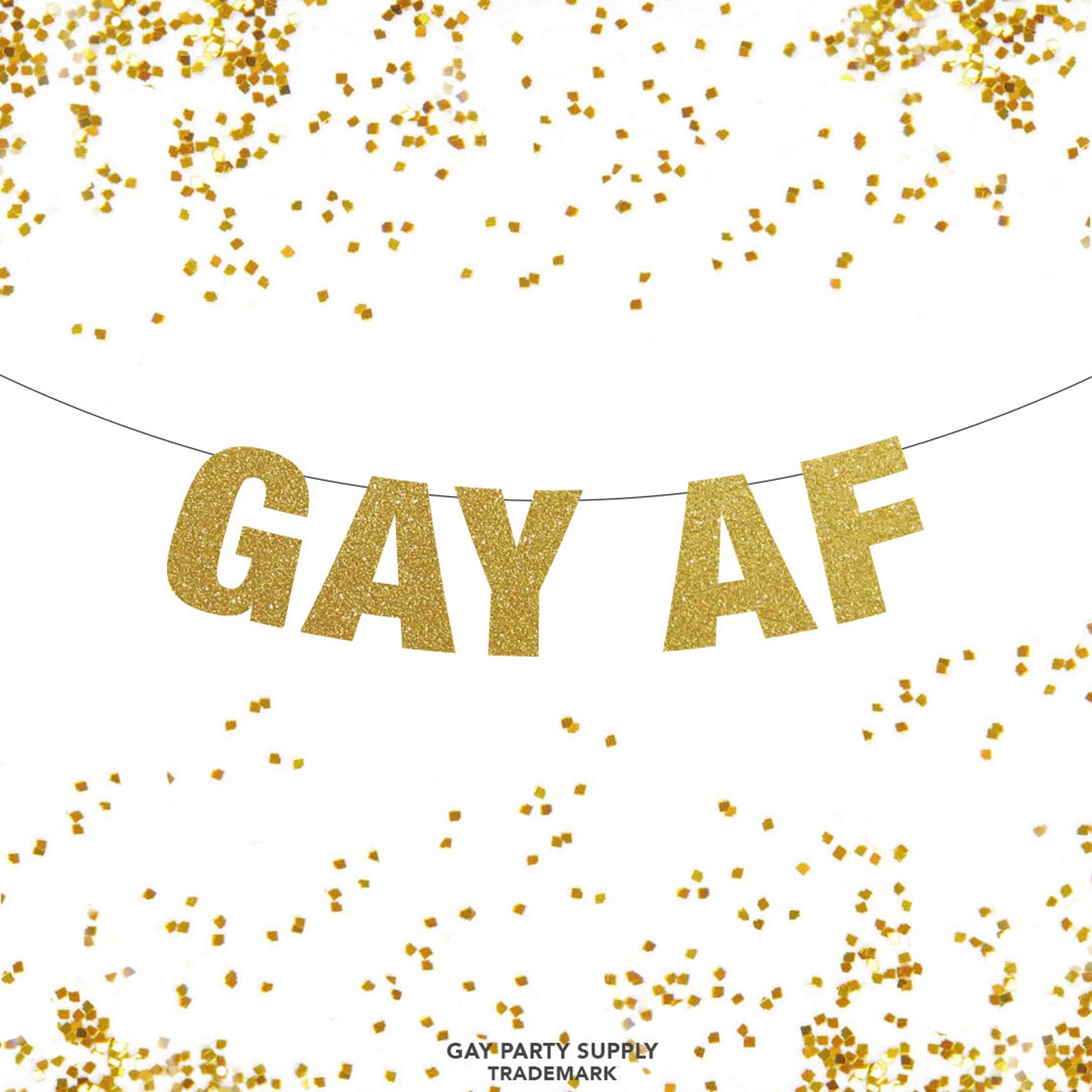 Gay AF Banner Gay Pride Banner Gay Banner Gay Bachelor | Etsy