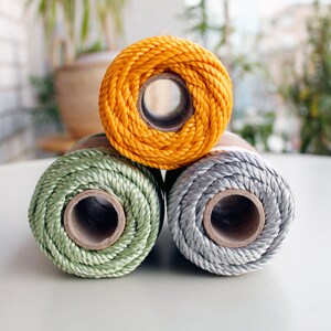 Macrame Polypropylene Boho Chic OUTDOOR - 4 Mm PP 3 Ply Twisted Macrame ...