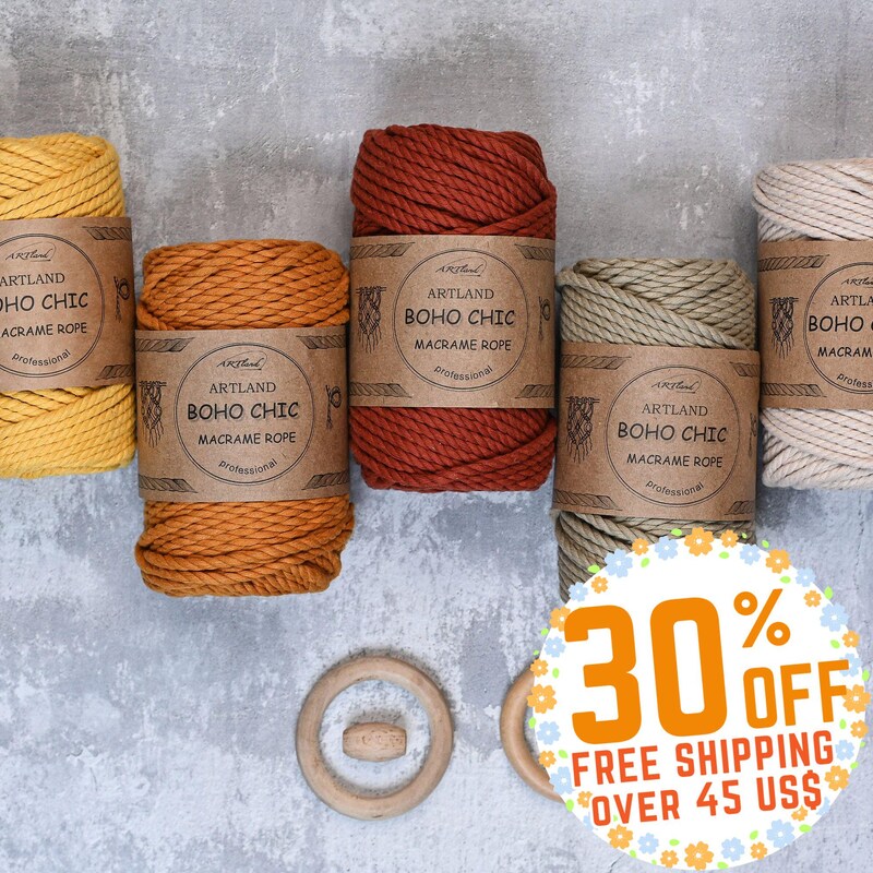 4mm Macrame Cord - Etsy