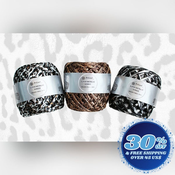 Leopard Yarn - Etsy