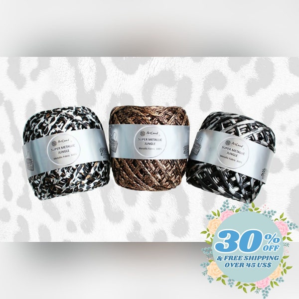 Leopard Yarn - Etsy