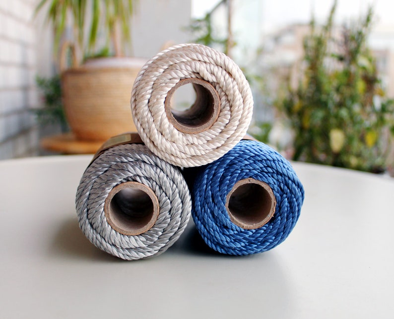 Macrame Polypropylene Boho Chic OUTDOOR 4 Mm PP 3 Ply - Etsy