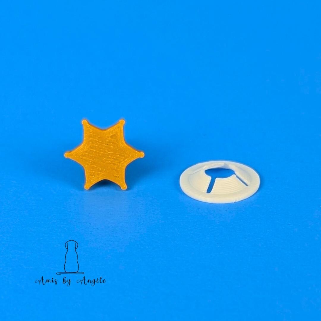 Safety Cowboy/sheriff Badge - Etsy