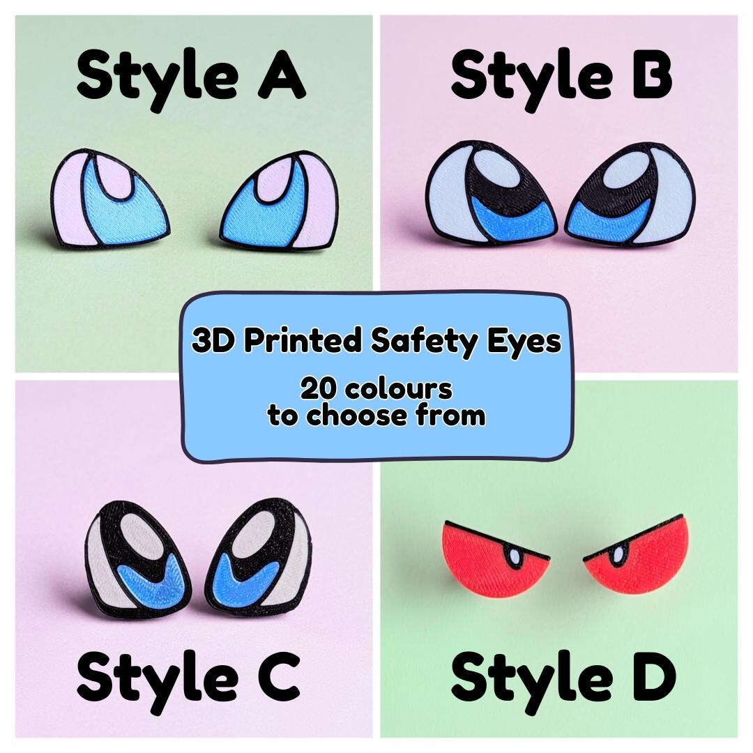 Safety Eyes - 3D Printed - Expressive Eyes - Etsy