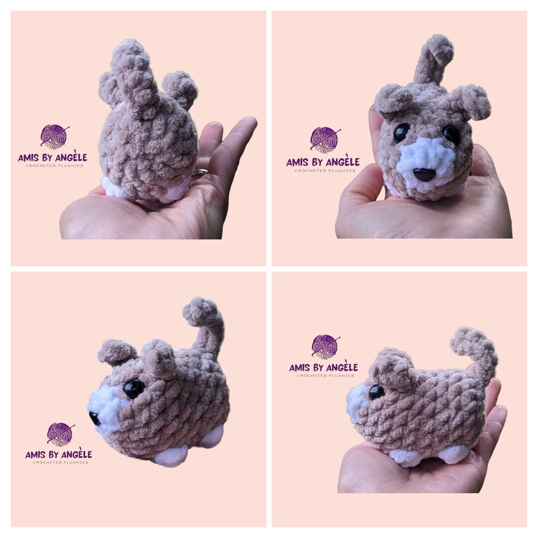 Crochet PATTERN No-sew Dexter the Dog - Etsy
