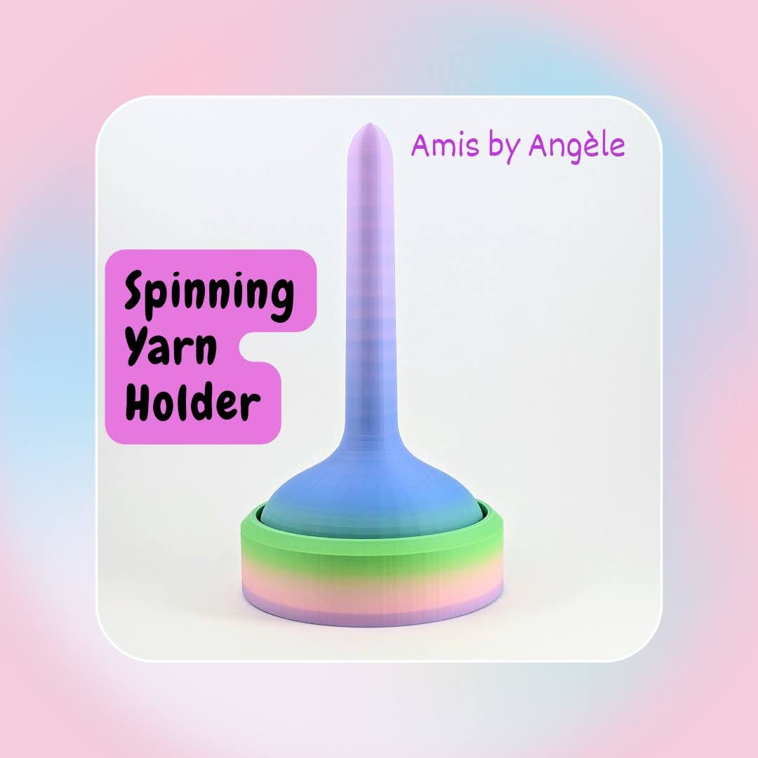 Spinning Yarn Holder - Etsy