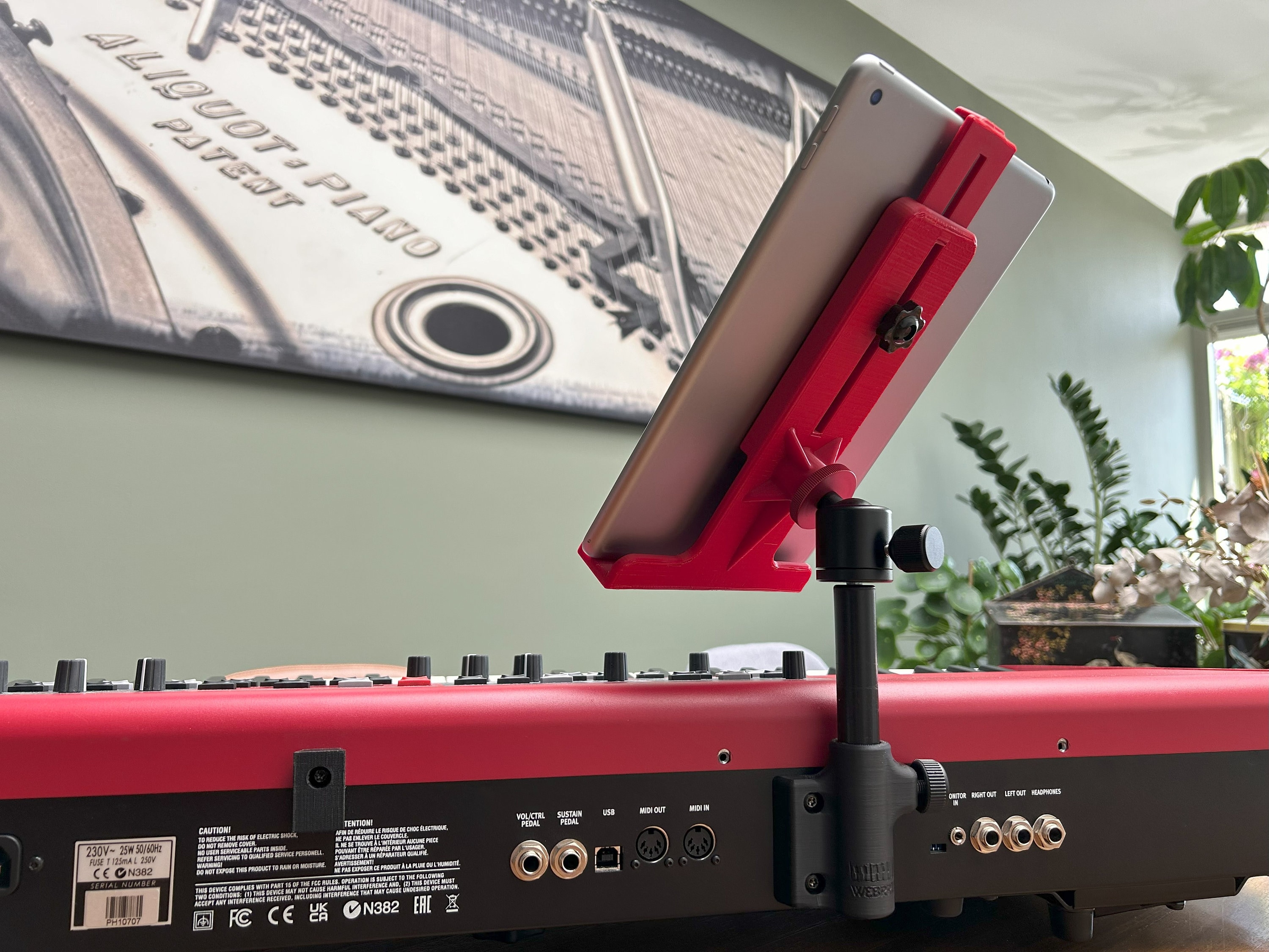 Nord Keyboards Tablink Pro SET: Complete iPad Mount Holder Set - Etsy