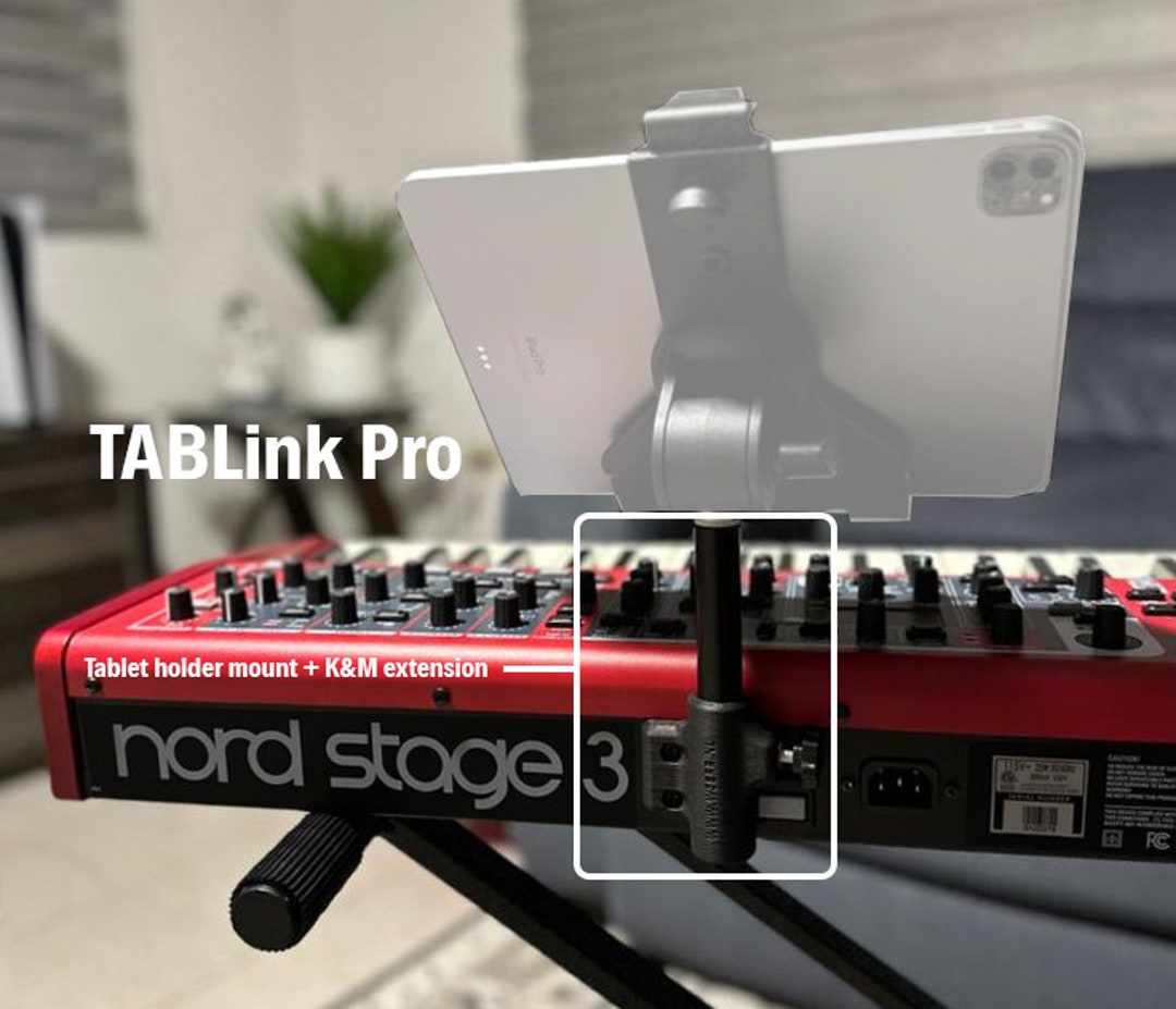 Tablink Pro: iPad Holder Mount for Nord Electro, Stage & Piano - Etsy