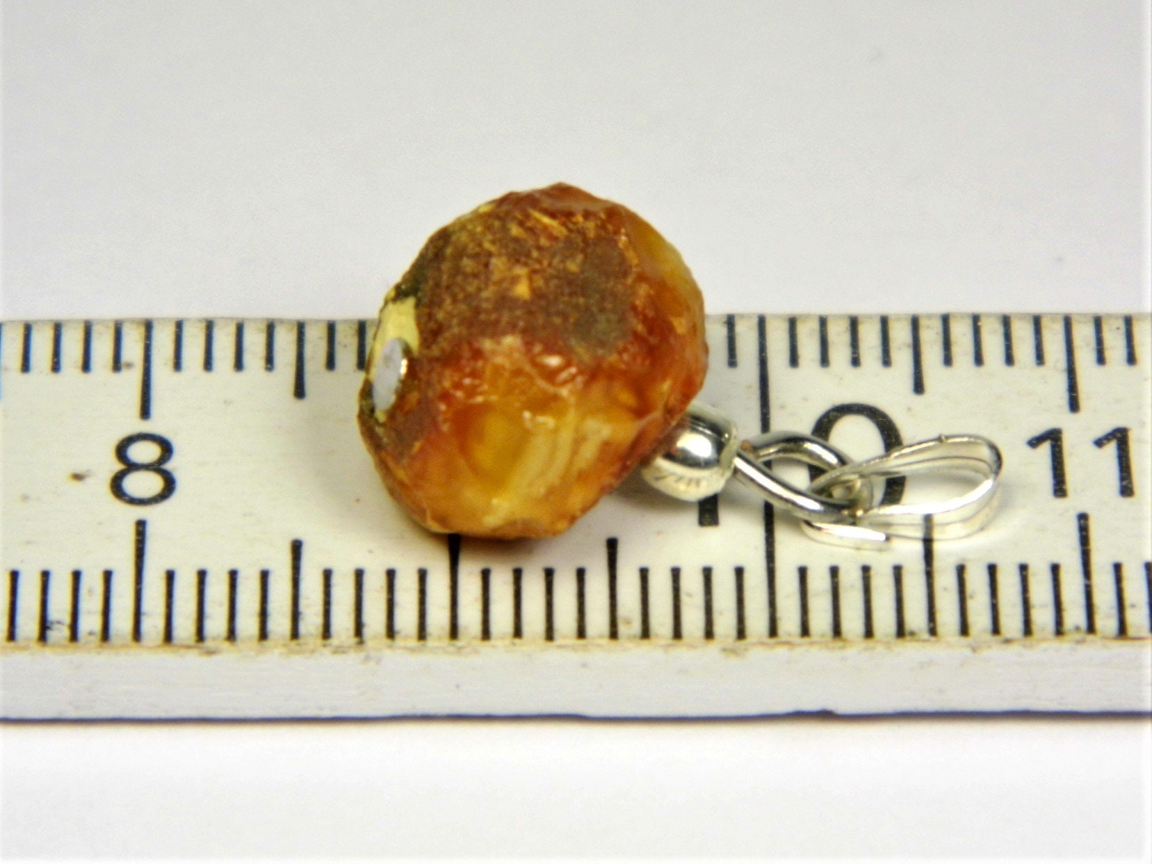 Natural genuine Baltic Amber raw rough unpolished stone pendant unique ...