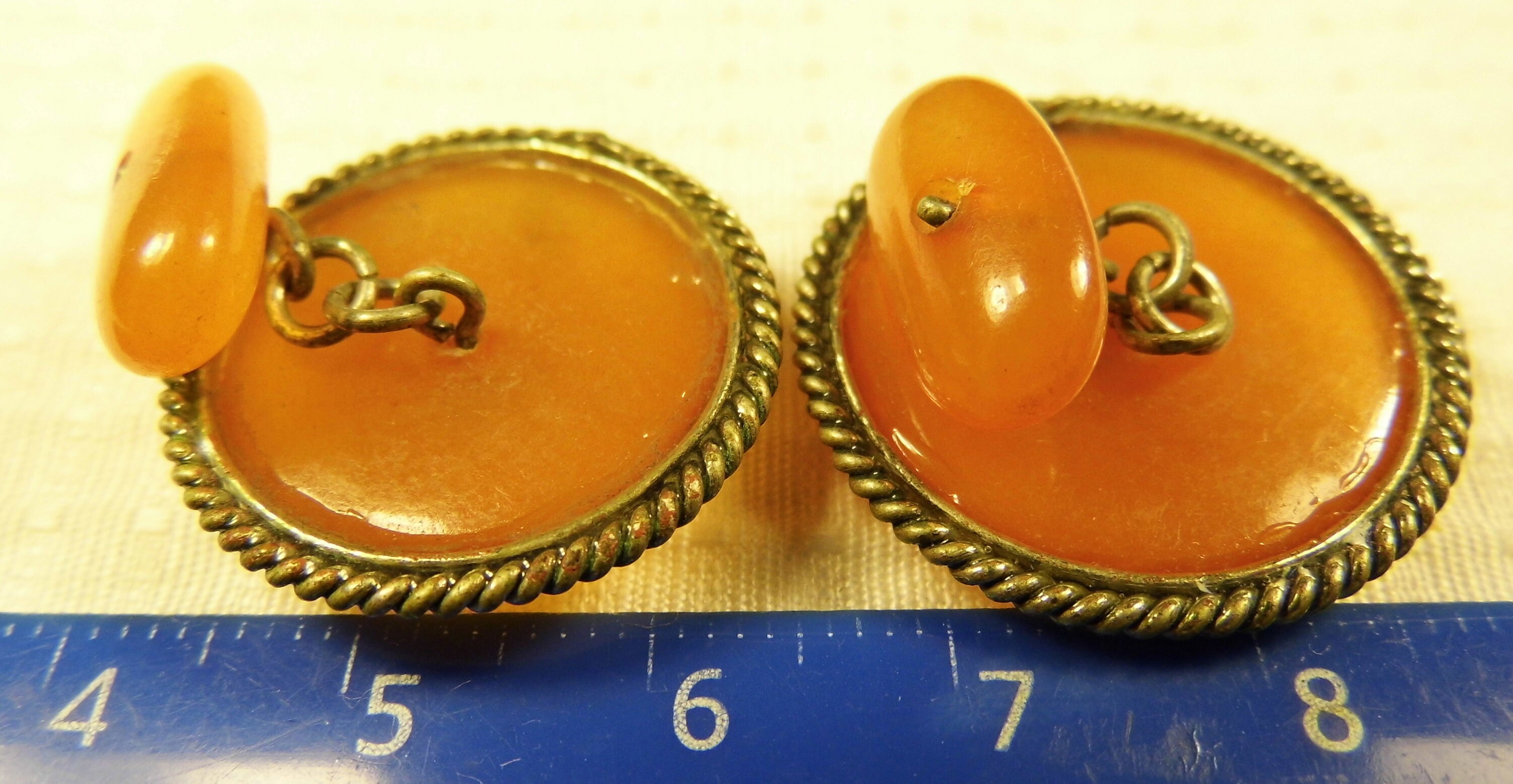 Old vintage retro antique toffee / honey color Pressed Baltic Amber ...