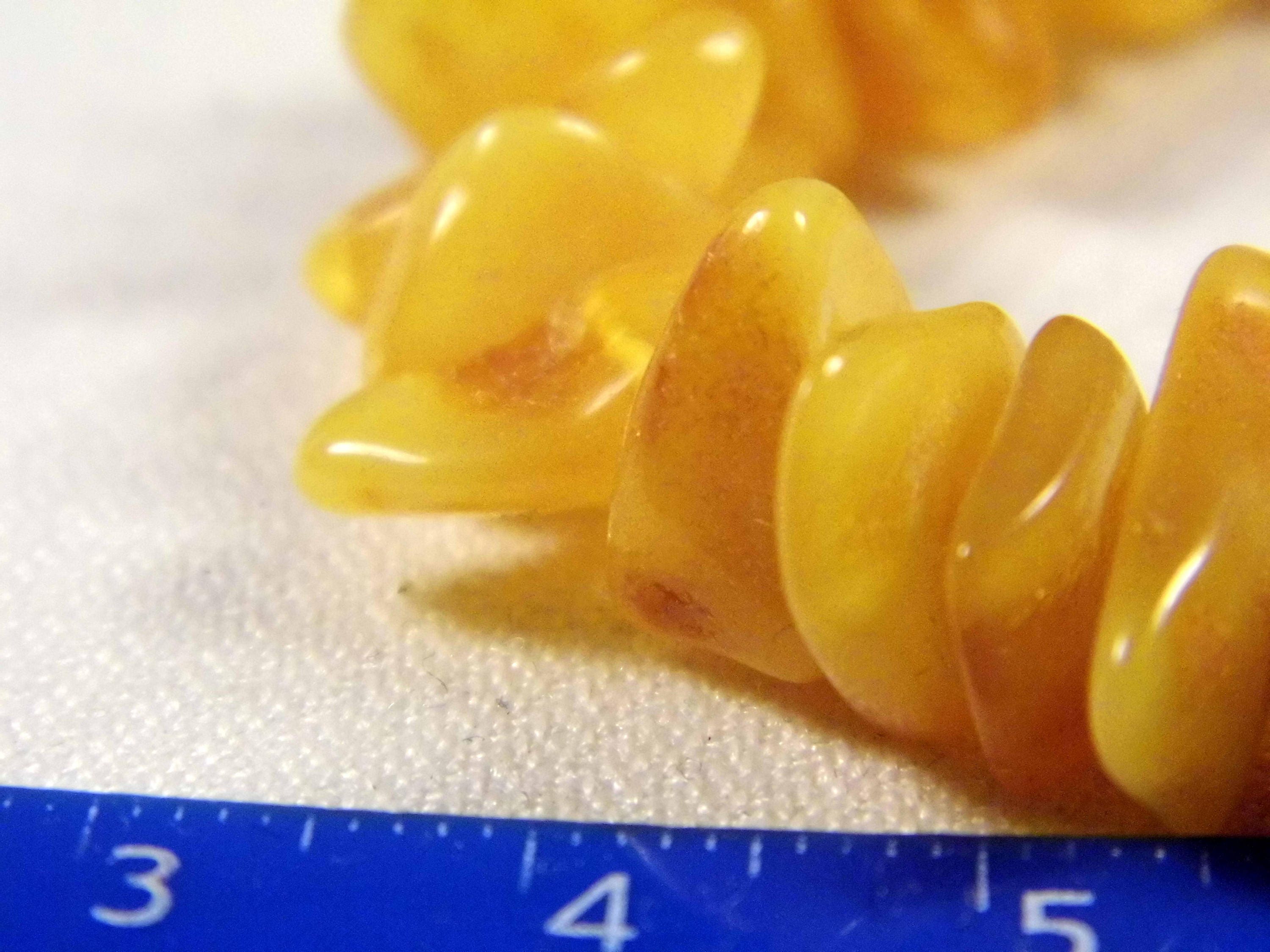 Natural genuine butterscotch honey color real Baltic Amber stones ...