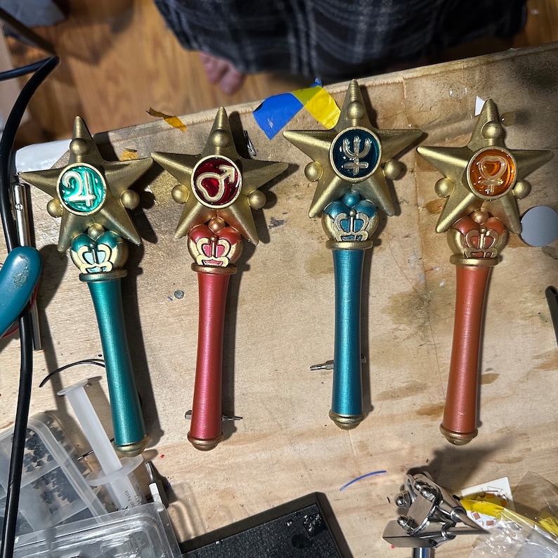Henshin Transformation Star Wands - Etsy