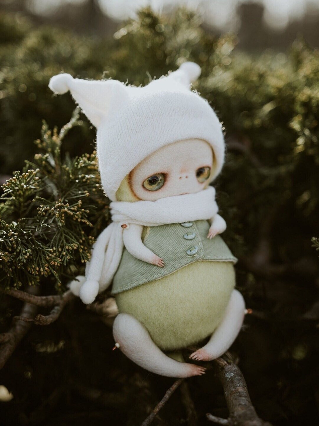 Fantasy Art Toy. OOAK Fantasy Toy. Needle Felted Creature. Collectible ...