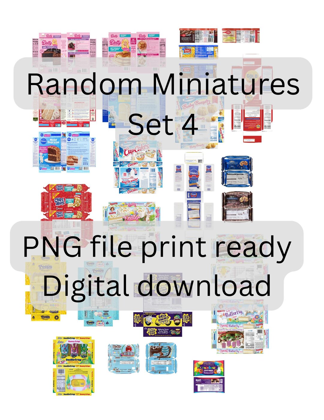 2025 20+ Mini Random Miniatures Set4 Plus Springtime Boxes, Miniatures ...