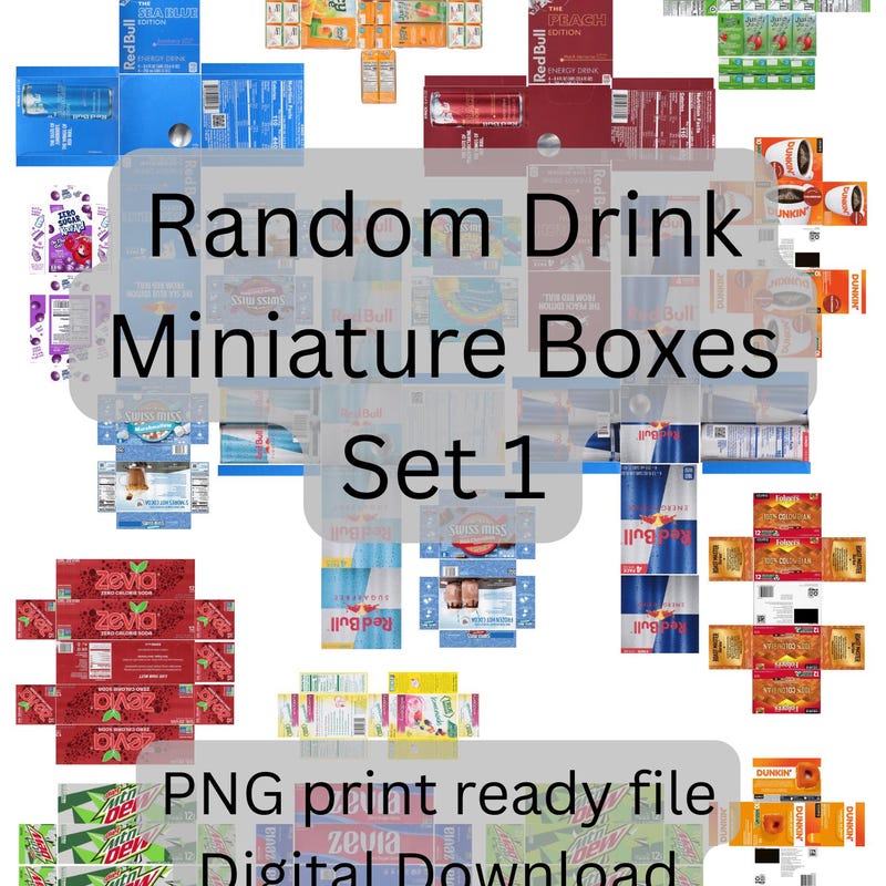 Random Miniature Items - Etsy