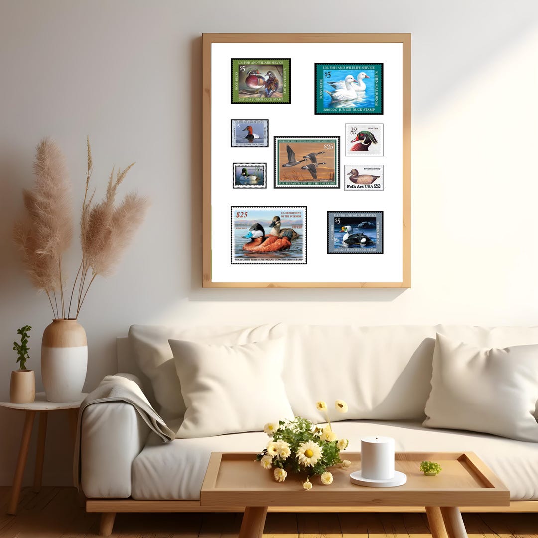 2025 Duck Art Collage Set 1 Picture Wall Art, INSTANT DOWNLOAD, Digital ...