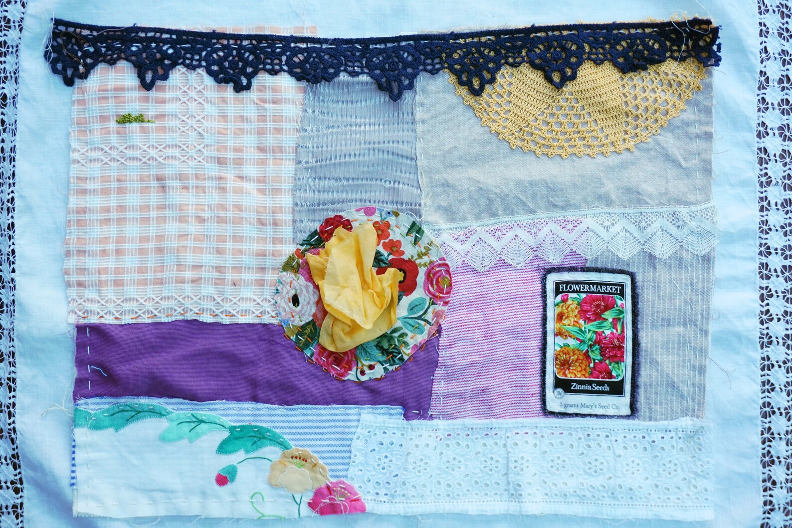 Slow Sewing Kit for Mindfulness From Upcycled and Vintage - Etsy