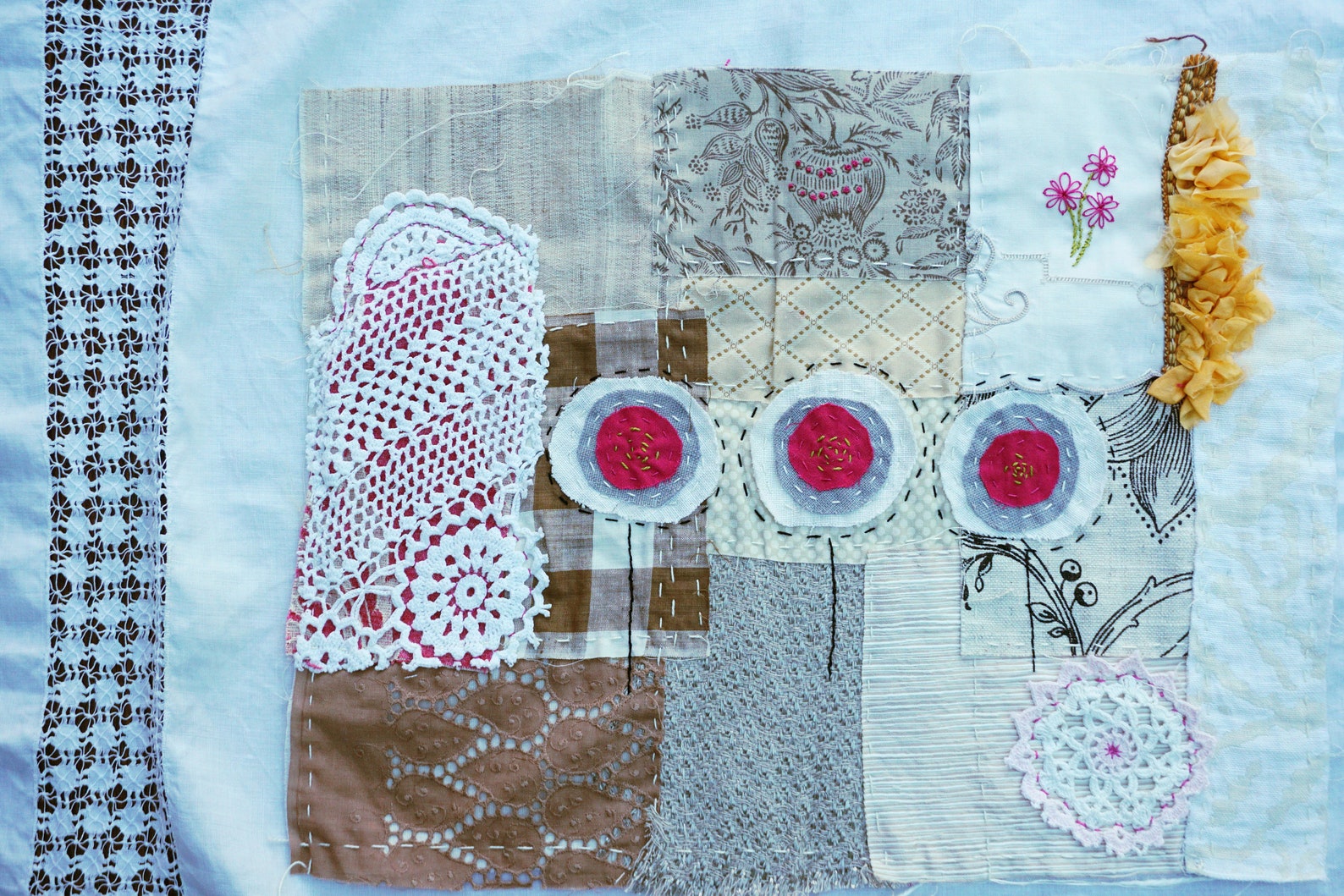 Slow Sewing Kit for Mindfulness From Upcycled and Vintage - Etsy