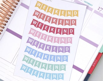 Weekend Banner | Etsy