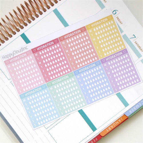 Tiny Star Dot Planner Stickers Colorful Mini Dot Planner | Etsy