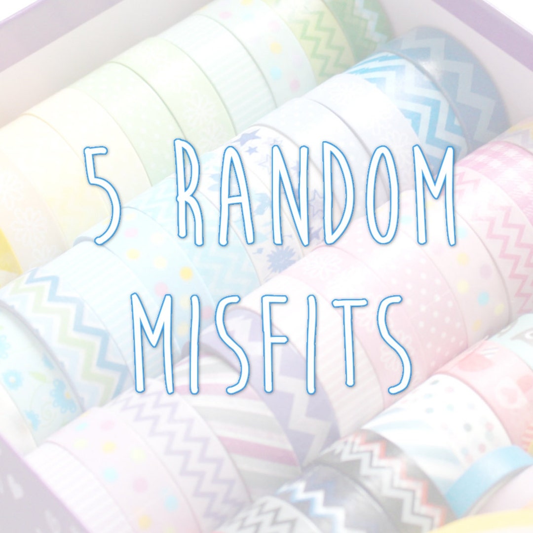 Planner Stickers Random Misfit | Miscut Grab Bag (5 Sheets) - Etsy