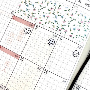 Mini Mood Tracker Stickers - Planner Stickers (1 Sheet) - Etsy