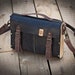 Shoulder Bag in Vegtanned Leather and Beech Wood. Handbag, Leather and ...