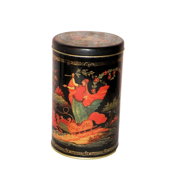 Russian Tin Box - Etsy