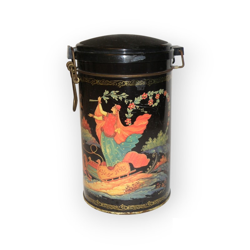 Russian Tin Box - Etsy