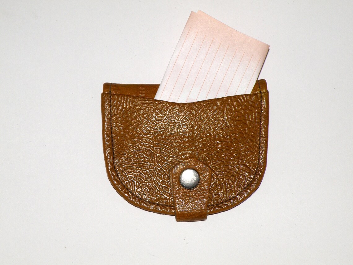NOS Wallet Genuine Leather Soviet Coins Purse Small Brown - Etsy