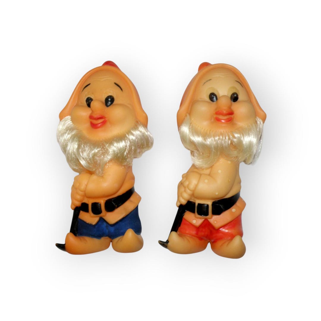 Vintage Soviet Rubber Gnome Toy, Collectible Nursery Decor - Etsy