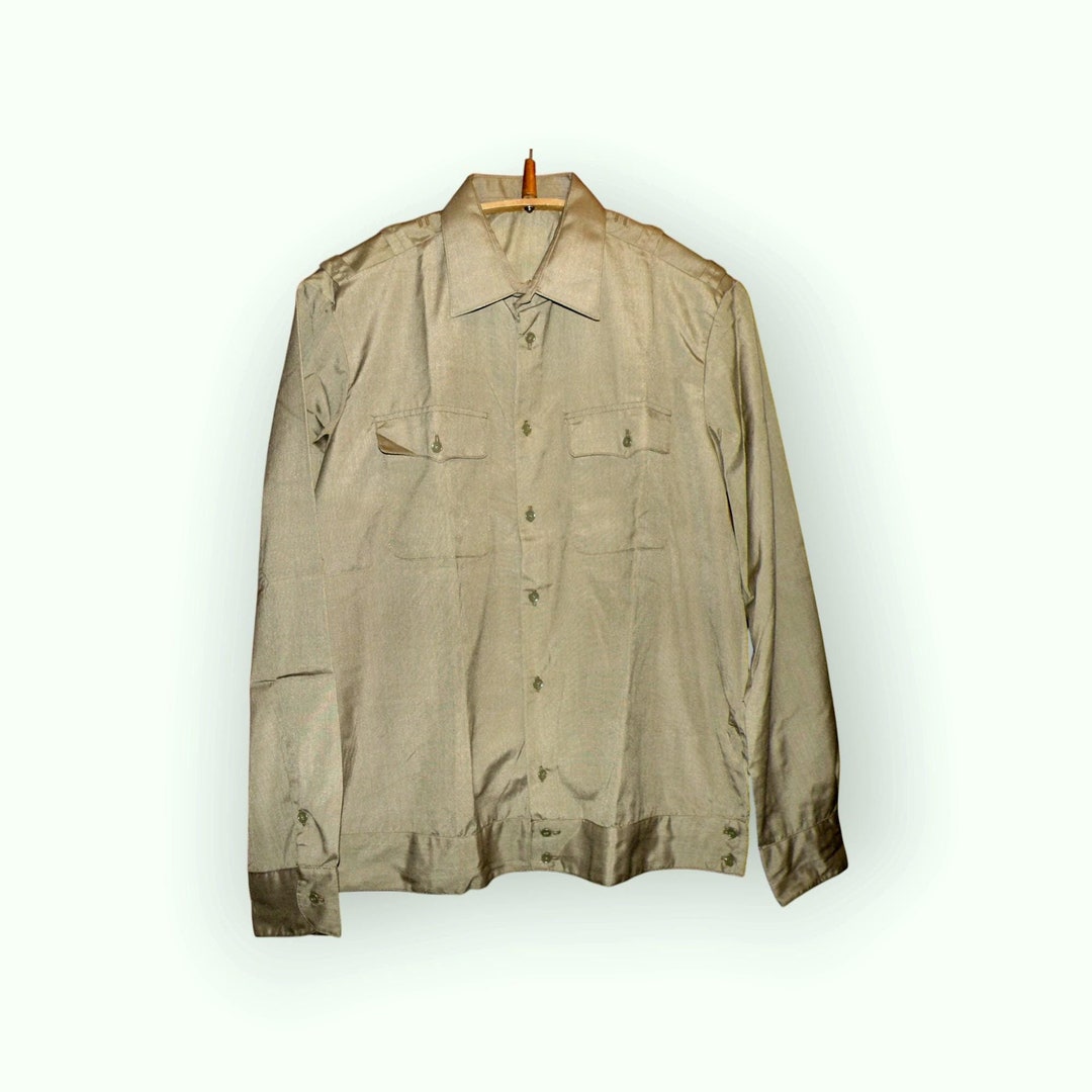 Vintage New Military Tunic Soviet 1991, NOS USSR Army Officer Khaki ...