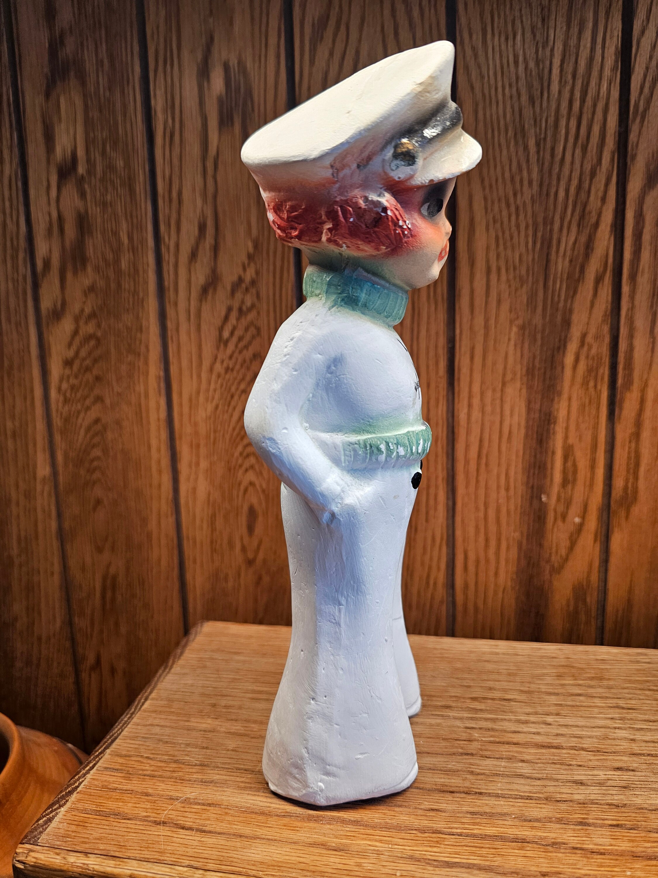 Carnival Chalkware Girl Sailor Vintage 1930-40 - Etsy