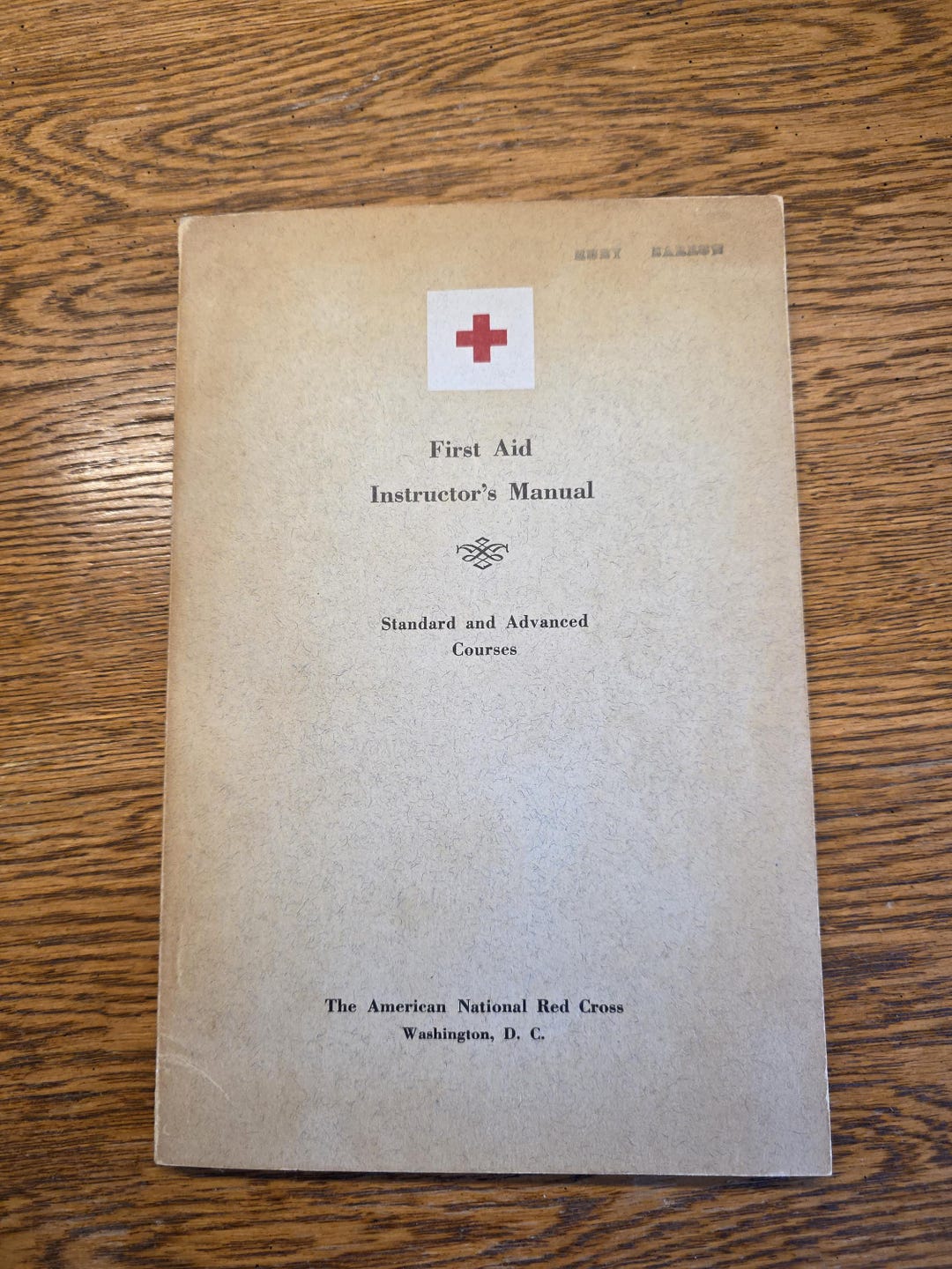 American National Red Cross First Aid Instructors Manual 1946 - Etsy