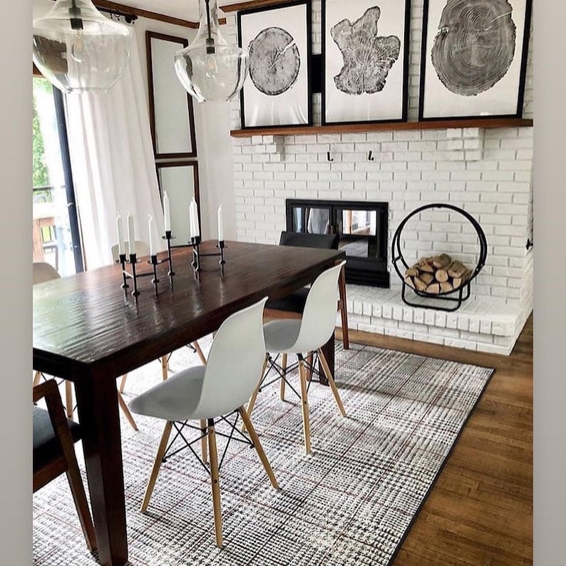 Tree Stump Print Original Woodcut Prints Set of Three 24x36 - Etsy