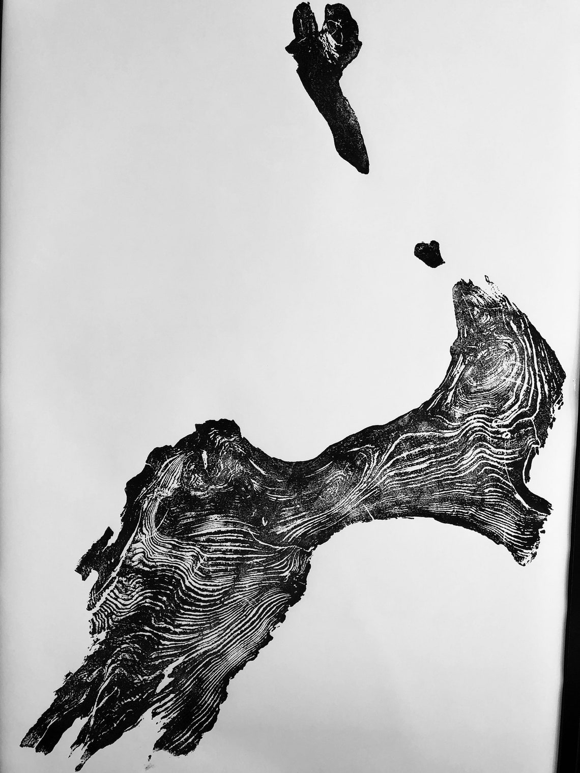 Tree Roots Set of Two 24x36 Inch Tree Ring Prints From - Etsy