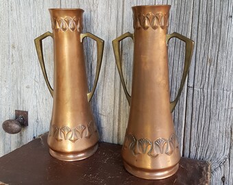 Copper vases | Etsy